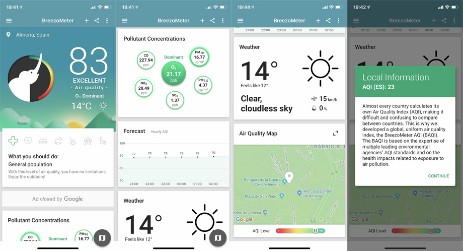 TOP 5 AQI Apps – See The Air