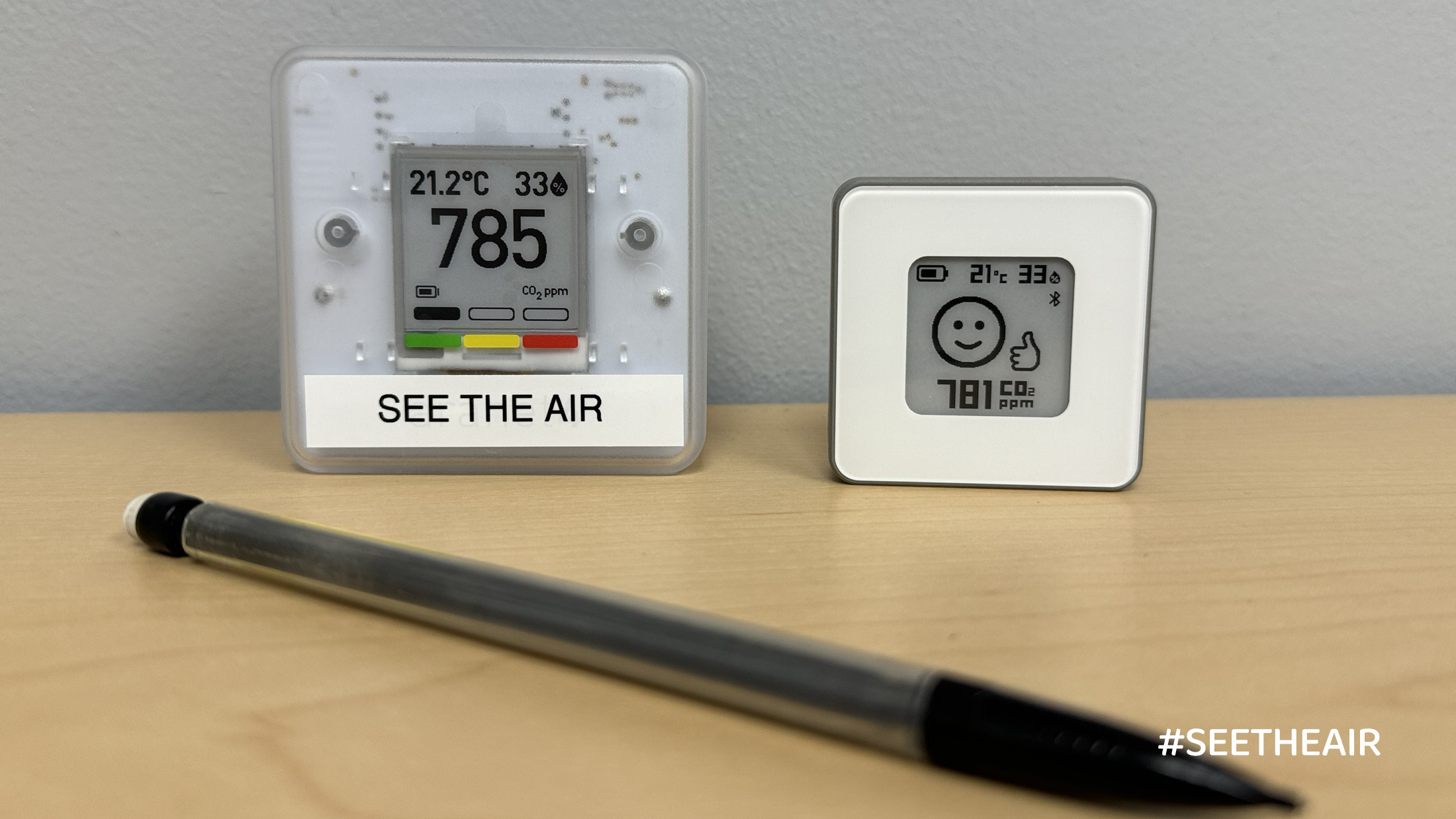 Review: AIRVALENT – The smallest CO2 Monitor – See The Air