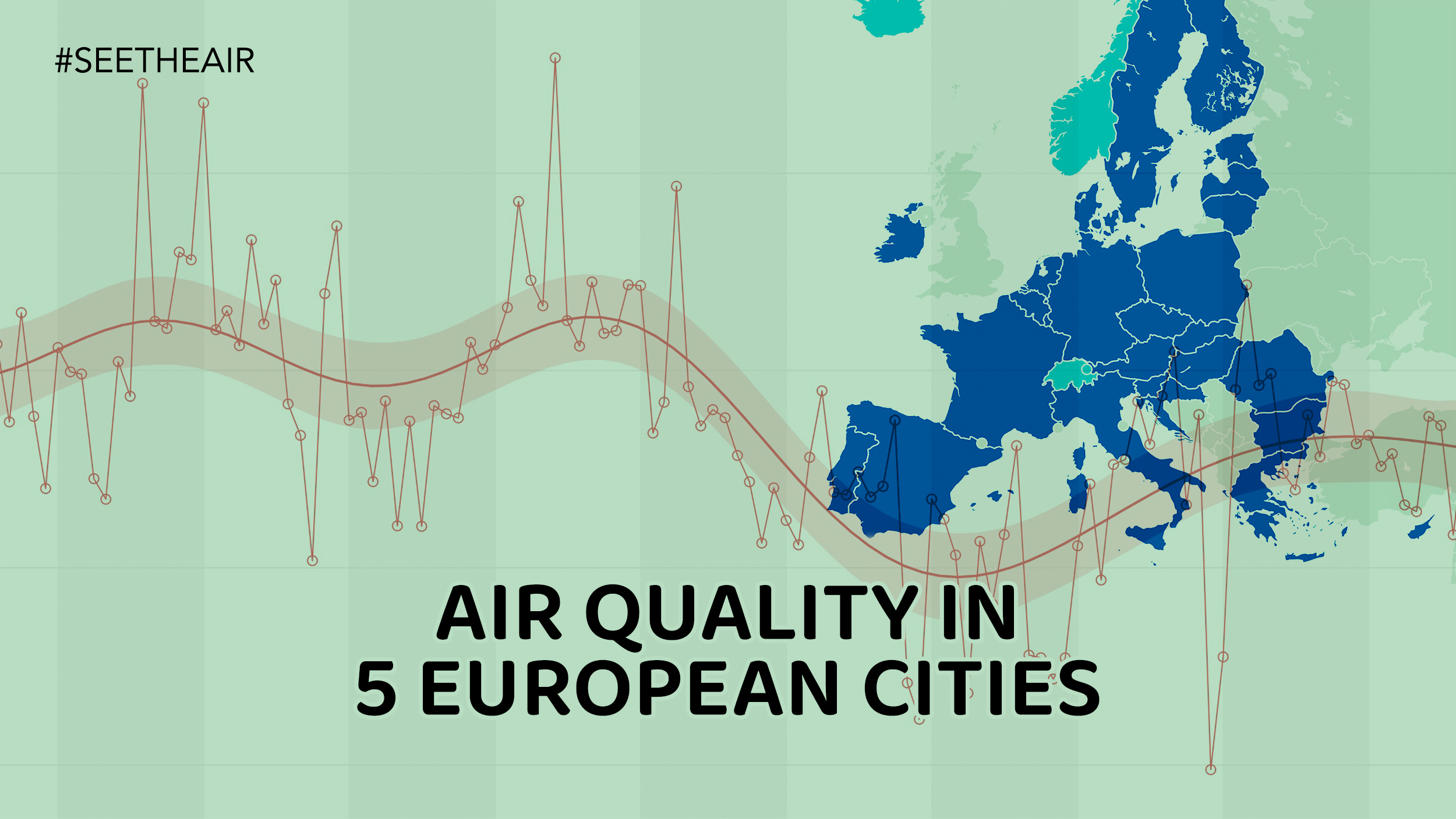 Air Quality Report from 5 Major European Cities – See The Air