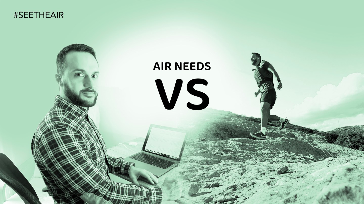 From Rest to Rigor: How Our Air Needs Change with Activity – See The Air