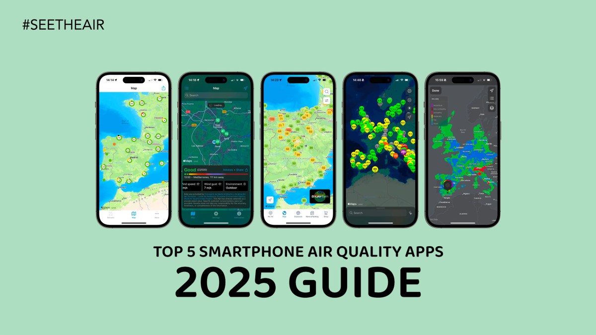 Top 5 Smartphone Air Quality Apps: 2025 Guide – See The Air